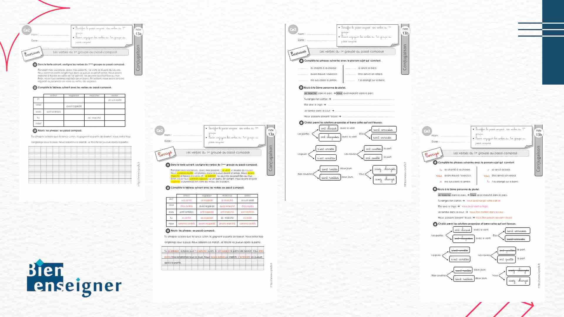 Conjugaison CE2 : Cours et Exercices à Imprimer
