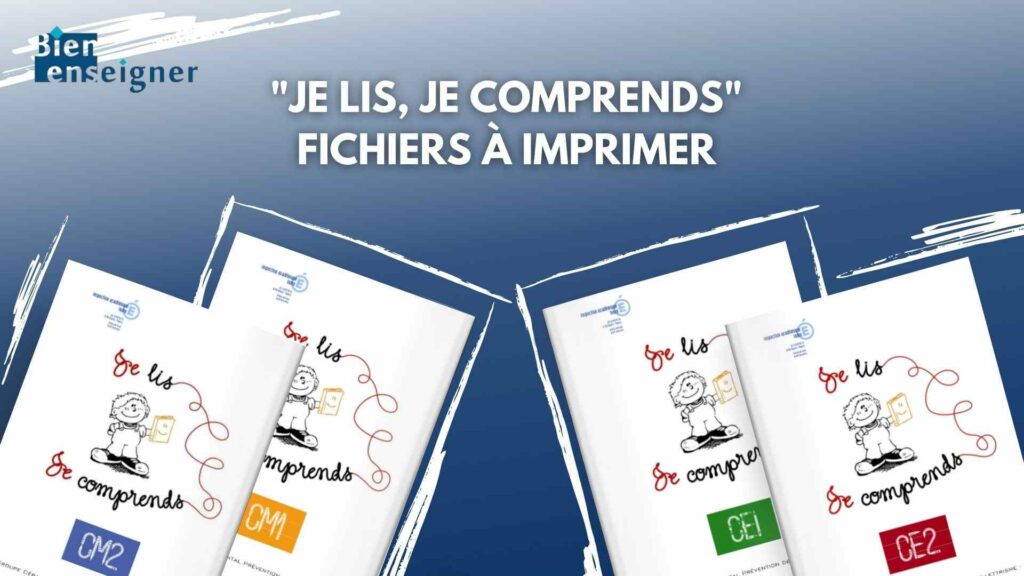Je lis je comprends : fichiers de lecture compréhension